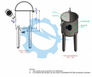 Tanque Agitador - Minecsa